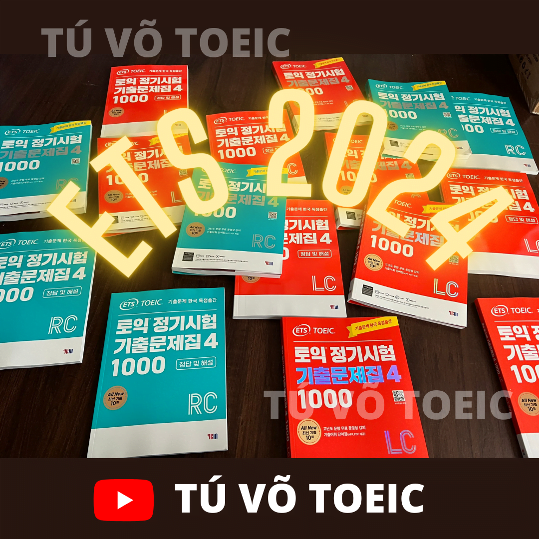 4 bộ sách luyện thi TOEIC SPEAKING WRITING Hàn cực hay nhưng ít người biết - TOEIC 2&4 kỹ năng